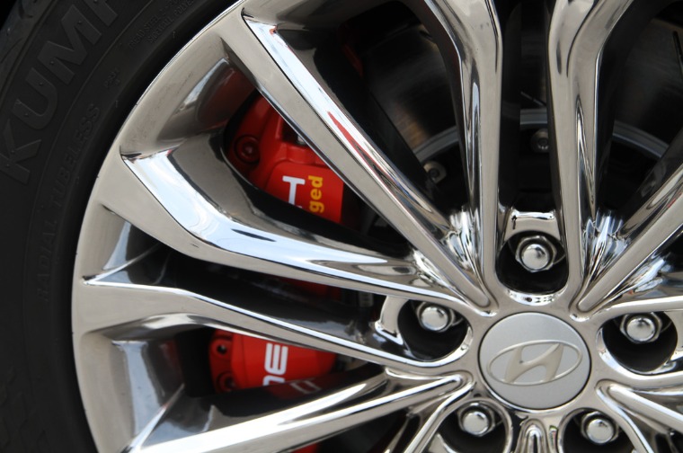 [LF소나타] 브레이크튜닝 네오테크NF4P 엔써 355mm 디스크